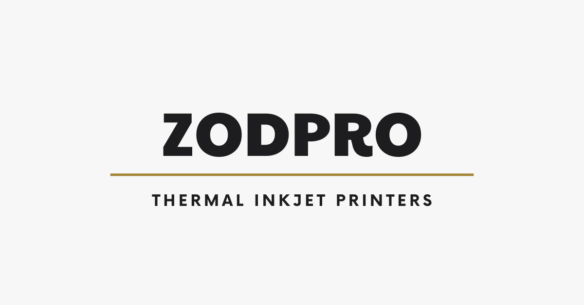 Zodpro Thermal Inkjet Printers